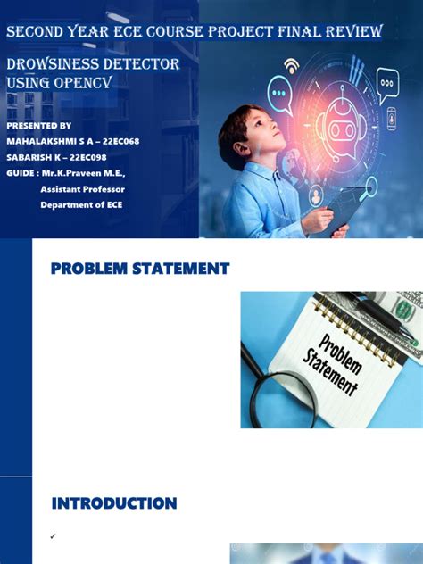 Drowsiness Detector Using Opencv Pdf Computer Vision