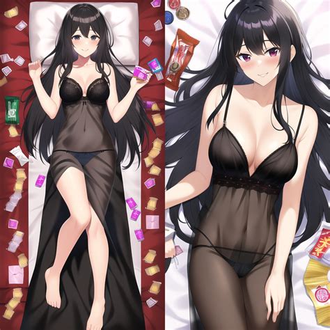 Rule 34 1girls Ai Generated Arms Up Bed Black Hair Black Panties