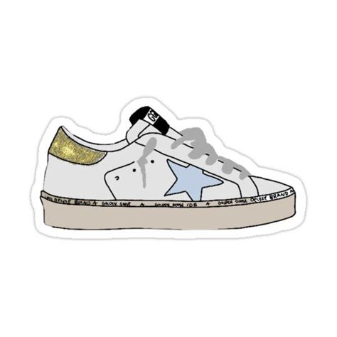 Original Golden Goose Inspired Shoe Sticker