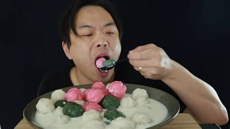 유행인 꿀떡 시리얼 이렇게 먹으면 대박 맛있음 🍯🥣 먹방 Asmr Youtube