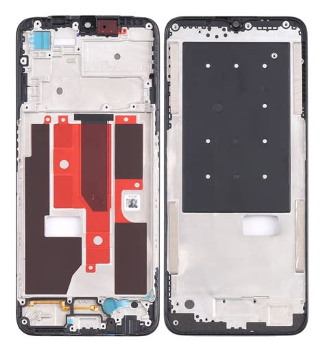 LCD Frame Middle Chassis For Oppo A G White By Maxbhi Com