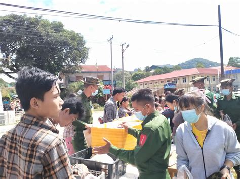 သံတောင်ကြီးမြို့ ဘုရင့်နောင် တပ်နယ်မှ အသားငါးနှင့် ကြက်ဥများအား ဈေးနှုန်းချိုသာစွာဖြင့် ရောင်းခ