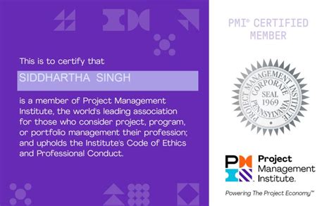 Siddhartha Singh Pmp Na Linkedin Pmp Pmi Projectmanager Membership
