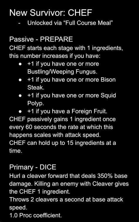 Made A Ror2 Chef Concept What Do You All Think R Riskofrain