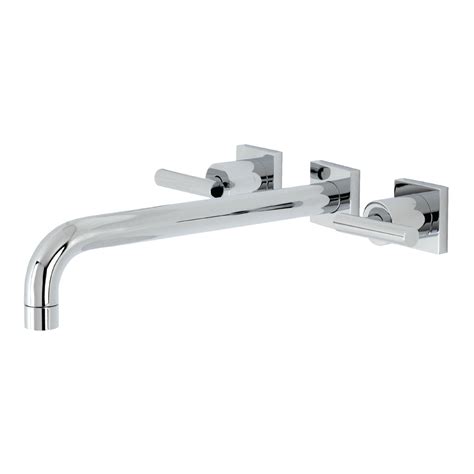 Manhattan Ks6051cml Two Handle 3 Hole Wall Mount Roman Tub Faucet