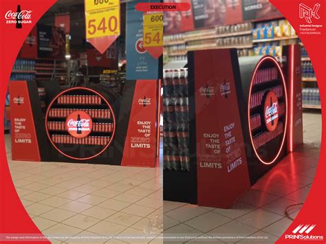 Coke Zero Sugar Pallet Display Behance
