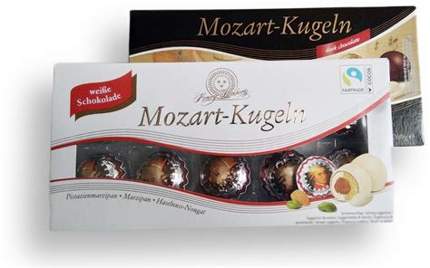 Набор подарочный Конфеты в шоколаде Mozart Kugeln от Henry Lambertz 400 ...