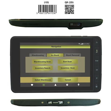Android Rugged Tablet With 2d Barcode Scanner Nfc Reader 4g Gps Wifi Bluetooth Camera