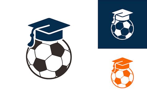축구 연구 로고 템플릿 디자인 벡터 엠블럼 디자인 개념 창조적 인 기호 아이콘 Championship에 대한 스톡 벡터 아트 및 기타 이미지 Championship