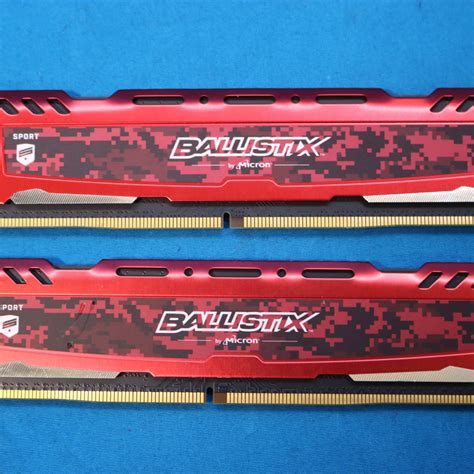 Crucial Ballistix 8gb 2x4gb Ddr4 2400mhz Cl16 1 2v Bls4g4d240fse 8fbd Jawa