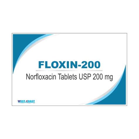Norfloxacin 200mg Tablet Floxin M Care Exports Pharma Exporters