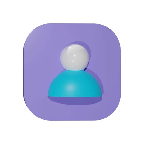 D Rendering Of Ui Icon PNG