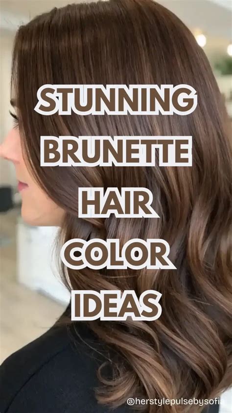 Dark Brown Dimensional Hair Color Ideas Caramel Balayage Highlights