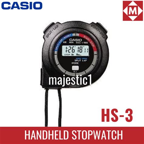 Casio Handheld Stopwatch Timer Hs 3v 1r Hs 3 Lazada Ph