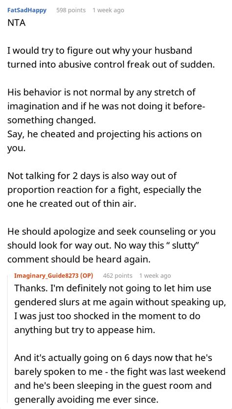 Man Confesses 3 5 Y O Secret After Blowing Up On Wife Over Her Outfit Divorce Commences