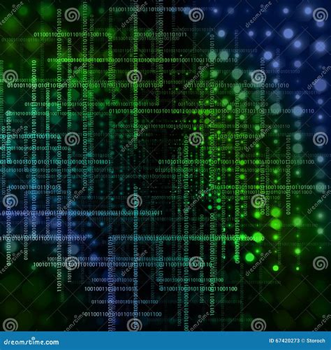 Abstract Conceptual Technology Style Design Matrix Background C Stock
