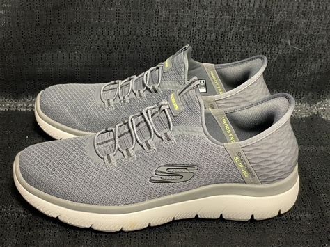 Skechers Slip Ins Summits High Range 232457 Char Charcoal Mens Slip On