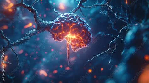 Pathways Of The Motor Cortex And Their Role In Movement Shown In A Clear Visual Guide Stock
