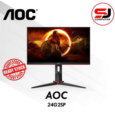 Jual Monitor LED Gaming AOC 24G2SPU BK 24 IPS 165Hz 1ms Frameless 24G2 SPU Shopee Indonesia