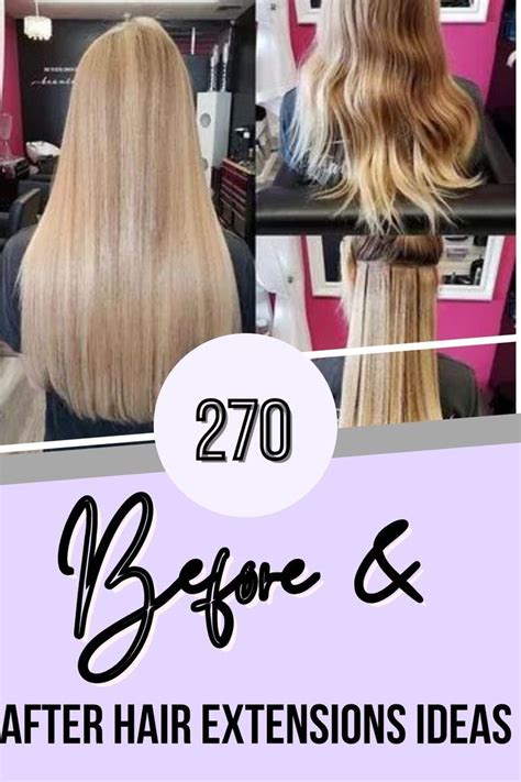 Before After Hair Extensions Ideas Best Women Hair Extension Today S Trend Hair