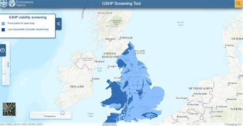 Open Loop GSHP Screening Tool British Geological Survey