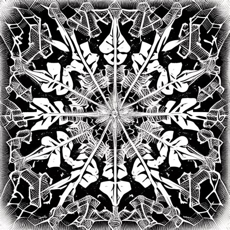 Hyper Realistic Snowflake Illustration With Intricate Detail · Creative Fabrica