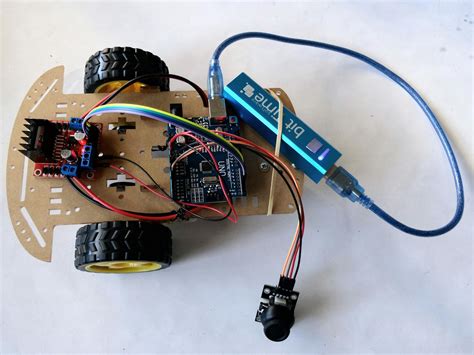 Arduino And Visuino Control Smart Car Robot With Joystick