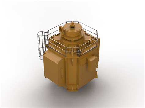 High Voltage Salient Pole Synchronous Generator Air Water Cooled Elin Motoren