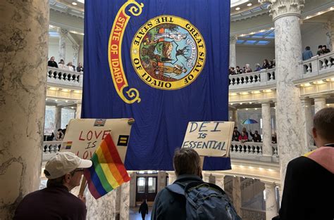 Laws Cannot Erase Us Idaho LGBTQ Community Commemorates Years Since Add The Words Hearing
