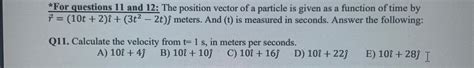 Solved The Position Vector Of A Particle Is Given As A Chegg