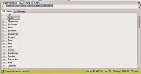 Database Sql Server Sql Select Distinct Statement Pada Sql Server
