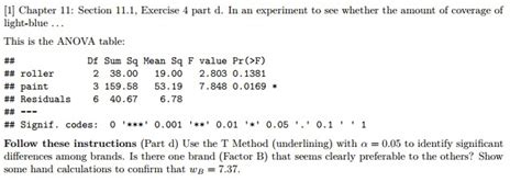 Solved 1 Chapter 11 Section 111 Exercise 4 Part D In
