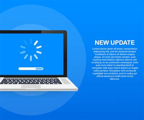 Premium Vector System Software Update Data Update Or Synchronize