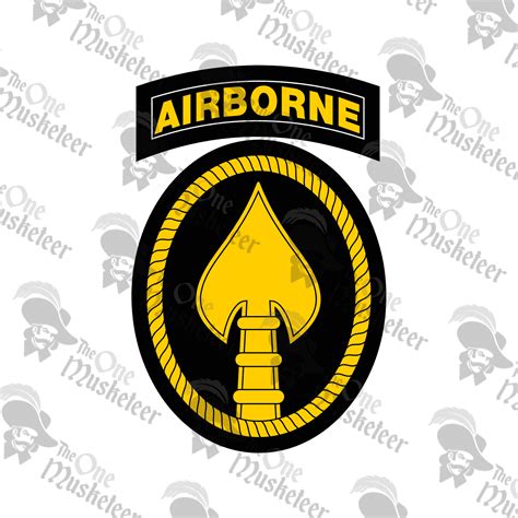 Special Operations Command Ssi Decal Quality 3m Vinyl The One Musketeer