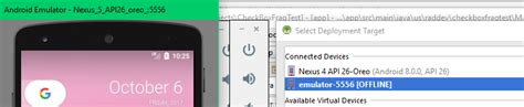 Android O Developer Preview Emulator Always Offline Stack Overflow