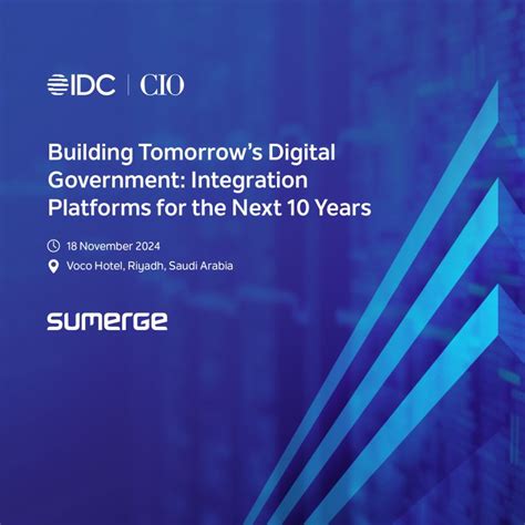 Sumerge On Linkedin Sumerge Idcpublicsectorcongress2024 Digitalsolutionspartner Riyadh…