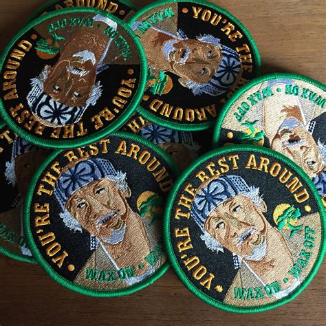 Mr Miyagi Embroidered Patch Etsy