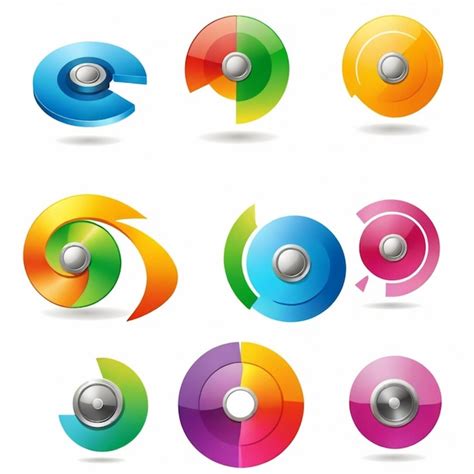 Loading Spinner Icon Vector Set White Background Isolated Premium Ai Generated Vector