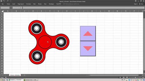 Spinner In Excel Fidgay Spinner Vba Macro For Ms Office Excel Windows Only Youtube