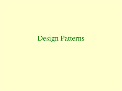 Ppt Design Patterns Powerpoint Presentation Free Download Id291236