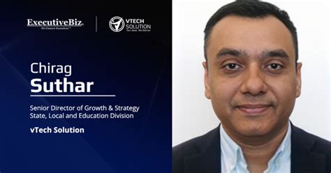 Chirag Suthar Joins Vtech As Growth Strategy Chief Of Sled Division