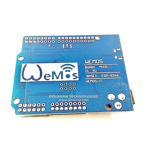 Upgraded WeMos D R WiFi UNO Denakan Technologies