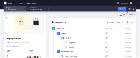 New Improvement Global Settings In Console Upsun Developer Center