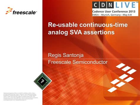 Re Usable Continuous Time Analog Sva Assertions Slides Ppt