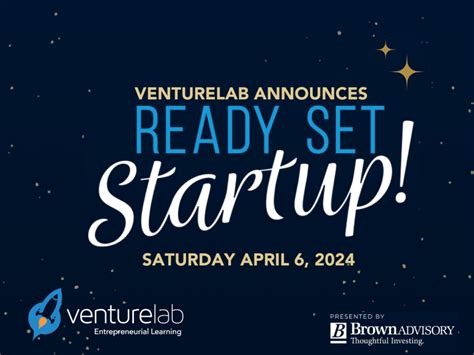 Press Release Venturelab Announces Third Annual Ready Set Startup