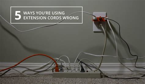 Wire To Make Extension Cord
