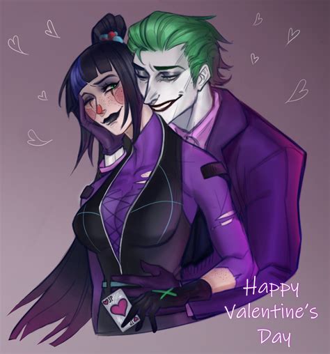 Joker And Punchline Dc Comics And 1 More Drawn By Nyurafenrisulfr