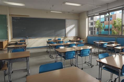 Premium Ai Image Photo Empty Classroom In Education University