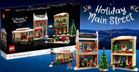 Brickfinder Lego Holiday Main Street 10308 Officially Revealed
