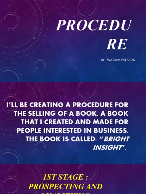 Procedure Pdf